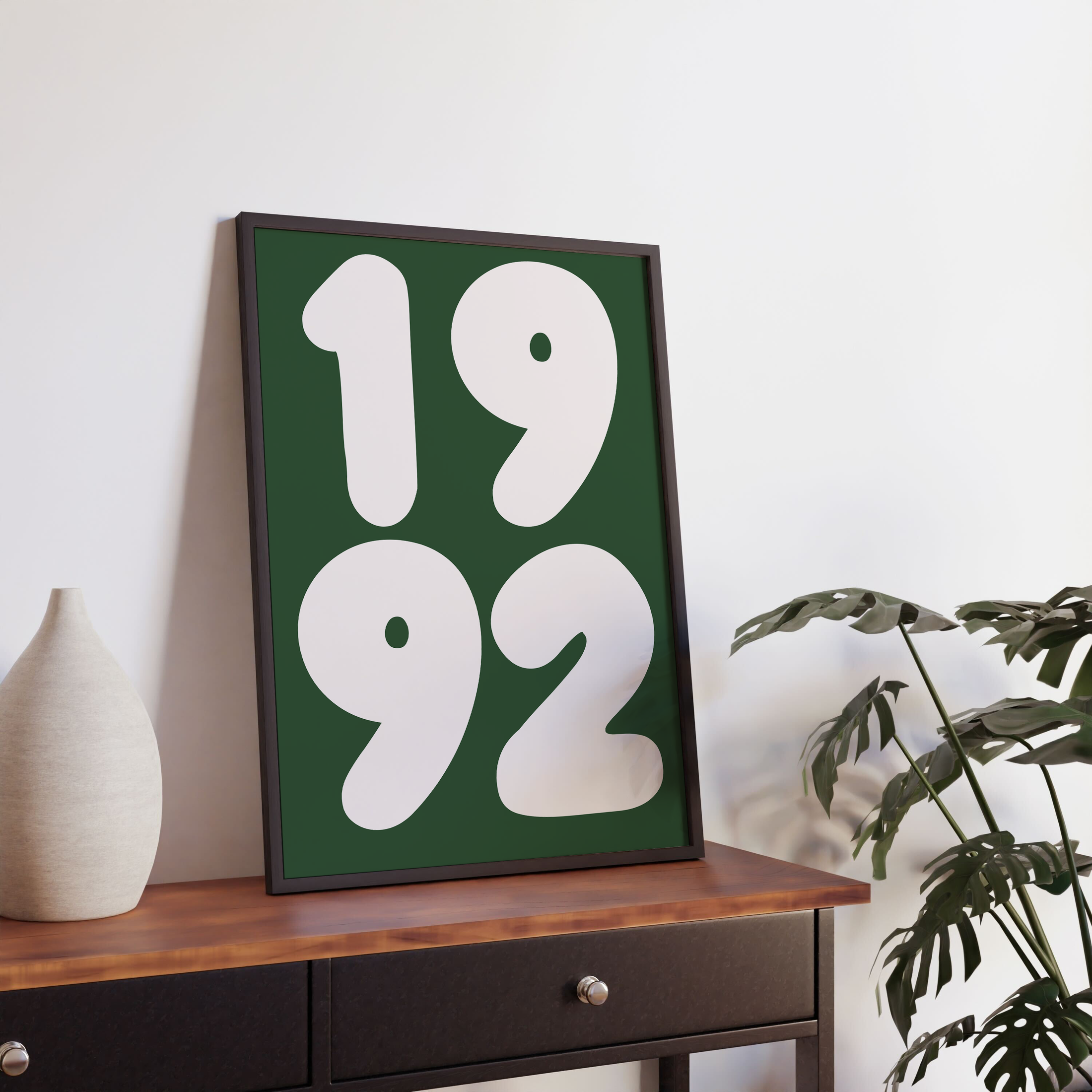 Personalised Year Print – Chalk & Ivy